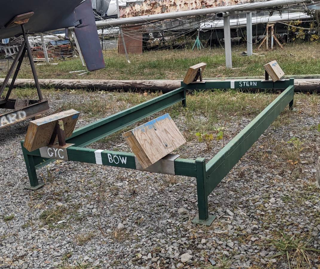 Boat Cradle - Steel Beam Construction | Looknet